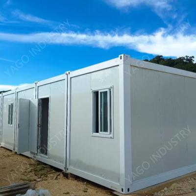 China Portable Temporary Construction Oil And Gas Camp Container Labour Accommodation for sale