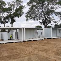 China Steel Structure Mining Site Accommodation House Prefabricated 75mm for sale