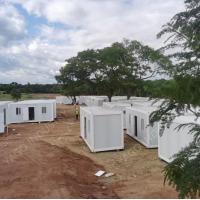 China Quick Assembly Lightweight Building Site Accommodation House Temporary for sale