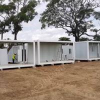 China On Site Modular Accommodation Units Collapsible Container Homes for sale