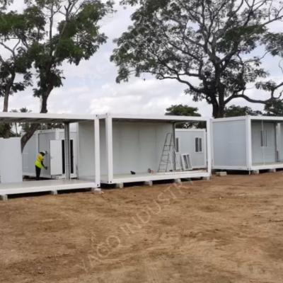 China On Site Modular Accommodation Units Collapsible Container Homes for sale