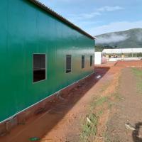 China Temporary Prefab Steel Structure Warehouse Building For Site Management for sale