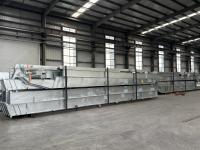 China HDG Prefab Steel Structure Metal Airplane Hangar Corrosion Resistant for sale