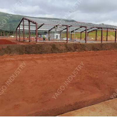 China Weatherproofing Prefabricated Steel Structure Workshop Insulated Sandwich Panel for sale