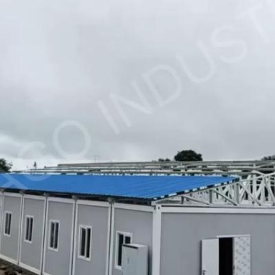 China Fast Assembly Flat Pack Temporary Onsite Housing Accommodation For Staff Quarters for sale