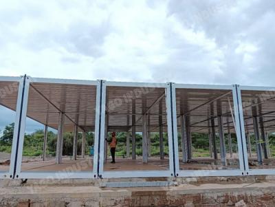China Factory-Pre-Completed Flat Pack Container Module for Volume-Saving Knockdown Construction Site Camp with Robust Anti-Dust Temporary Worker Accommodation for sale