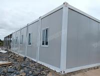 China Robust Practical Prefabricated Container Building Anti‑corrosion Heat Insulated Remote Site Housing Unit for sale