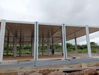 China Superior Grade Prefabricated Building Flat Pack Container with Insulated Sandwich Panels and Reinforced High-strength Corten Steel for Remote Oil and Gas Staff Quarters for sale
