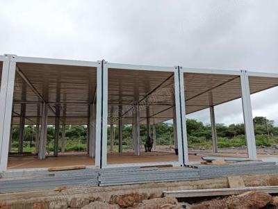 China Superior Grade Prefabricated Building Flat Pack Container with Insulated Sandwich Panels and Reinforced High-strength Corten Steel for Remote Oil and Gas Staff Quarters for sale