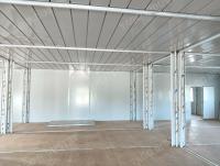 China Prefabricated Building Flat Pack Container Module with Rockwool Sandwich Panel and Galvanized Steel Frame for 20-foot Standard Temporary Housing for sale