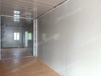 China Pre-finished Modular Office Building Flat Pack Container Unit with Heavy-duty Hot-dip Galvanized Q235 Light-steel Framework and Fire-compliant Thermal-insulated Sandwich Panels for sale