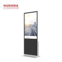 China Floor Standing Infrared Touch Display 10 Points 1080p Monitor Kiosk for sale