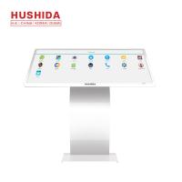 China 49inch Touchscreen Floor Stand with 1080p Display, Digital Kiosk Display with Android 4K Full HD IR Monitor for sale