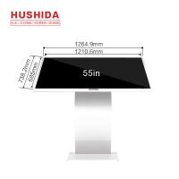 China 55inch 1080p Interactive IR Touch Display, Digital Signage Kisok Full HD IR Monitor for Information Query for sale