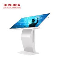 China 65 inch Touchscreen Floor Stand with 1080p Display, Digital Kiosk Display with Android 4K Full HD IR Monitor for sale