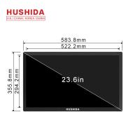 China 23.6 inch Capacitive Touch Display , 10 Point All in One LCD Display Monitor for sale