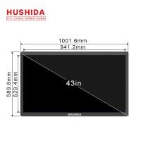China 43 inch 10 Point Capacitive Touch Screen All in One LCD Display Monitor Commercial Full HD lCD Display Monitor for sale