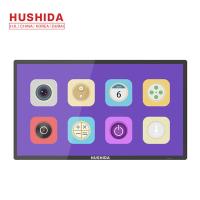 China 55 inch Capacitive Touch Screen Monitor 1080P All in One LCD Display Monitor Commercial Full HD for sale
