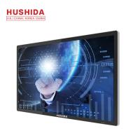 China 55 inch Capacitive Touch Screen Monitor 1080P All in One LCD Display Monitor Commercial Full HD for sale