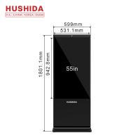 China 55 inch Capacitive Touch Screen All in One LCD Display Monitor Commercial Full HD Display Monitor For Shopping Mall for sale