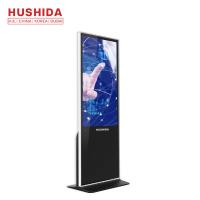 China 43'' IPS LCD 1080p Floor Standing Kiosk with 10 Point Infrared Touch for sale