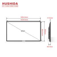 China Hushida Wall Mounted Digital Signage 65'' Information Publishing for sale