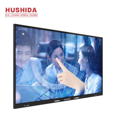 China Meeting Wireless Touch Screen Interactive Whiteboard 65'' Multitouch All In One Led Tv Board for sale