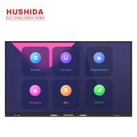 China 65 inch OPS PC Multi Touch digital smart board Interactive Display interactive whiteboard for sale
