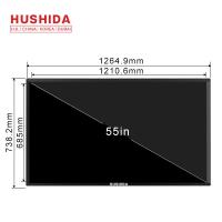 China 55inch 3840×2160 Windows Android Dual System 20 points Touch Screen Monitor for meeting room for sale