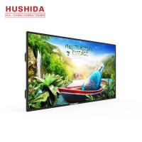 China 100 Inch Wall Mounted Advertising Display Support Customade 3840 × 2160 Resolution for sale