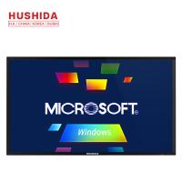 China 55 inch IPS capacitive multi touch screen smart tv for classroom, school,training institution for sale
