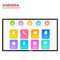 China 55 inch IPS capacitive multi touch screen smart tv for classroom, school,training institution for sale