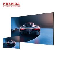 China 1.8mm Ultra Narrow Bezel Lcd Display 4K HUSHIDA 500 Nits Brightness for sale