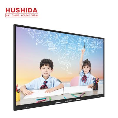 China UHD 4K Interactive Whiteboard 65 Inch 400 Nits Brightness For Education for sale
