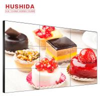China 55'' 3.5mm Gap 3x4 LCD Tv Wall Digital Media Display , Digital Advertising Screen for sale