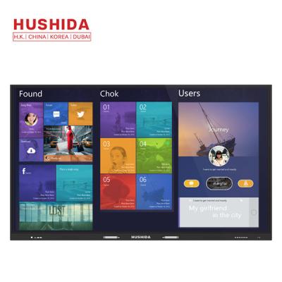China Anti Glare Glass IR Touch Screen , 1920*1080P LCD Digital Conference Displayer 86