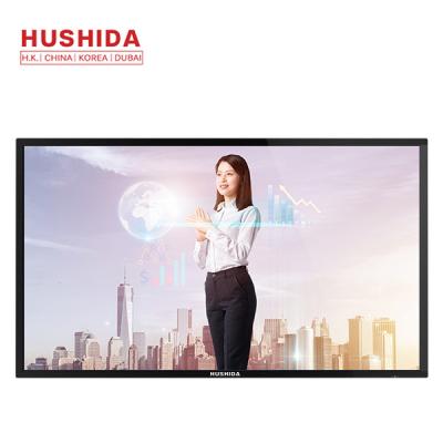 China 4K DLED Touch Smart Whiteboard Video Conference Interactive Flat Pan for sale