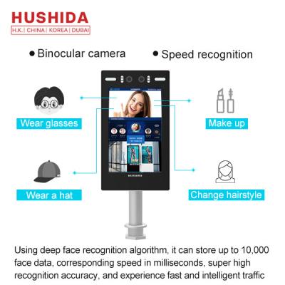 China Indoor 8 Inch Face Access Control Live Detection WF3 Series Ith Binocular Camera for sale