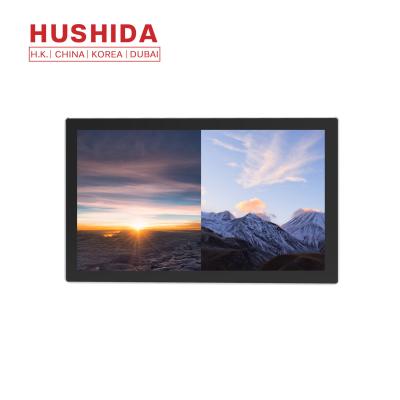 China 21.5'' Full HD Wall Mounted Advertising Display Monitor Wide Visual Angle 50/60Hz for sale