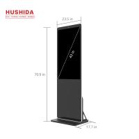 China Brightness 350cd/㎡ Floor Standing Advertising Display Floor Standing Android System for sale
