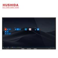 China 50/60HZ 400 Nits Touch Screen Interactive Whiteboard Flat Panel 60000hrs Life Time for sale