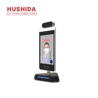 China None Touch Face Recognition Access System Temperature Measurement Detector 8 Inch for sale