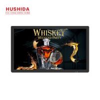 China 75inch Wall Mounted Advertising Display With Bluetooth 350cd/m² Aluminum alloy/sheet metal for sale