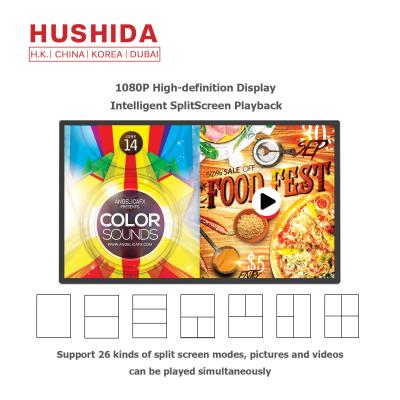 China 4k FHD LCD Wall Mounted Digital Signage Aluminum Alloy Sheet Metal 55 Inch for sale
