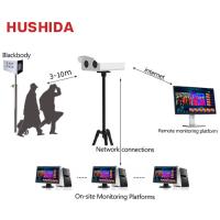 China High Flux Fever Detection Infrared Thermal Camera 220V AC 50HZ For Airport for sale
