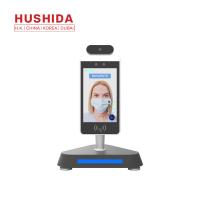 China HUSHIDA 8 inch Face Recognition infrared thermal camera thermometer for sale