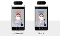 China 1200*800 FHD Face Recognition Thermometer Fast Temperature Measurement 8 Inch for sale