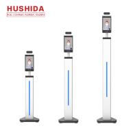 China Temperature Scanner Face Recognition Thermometer With CE/ROHS/FCC Certification for sale