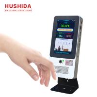 China Contactless Facial Identification Terminal Body Temperature Testing IP65 for sale