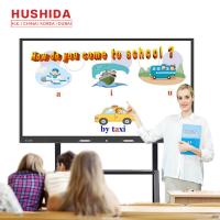 China 4k Smart Classroom Touch Screen Interactive Whiteboard 55 75 86 98 Inch for sale